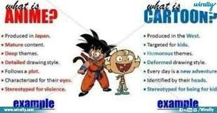 LIKELY Differences Between Anime And Cartoons EXPLAINED