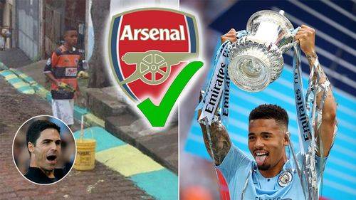 Gabriel Jesus' amazing journey from painting the streets to becoming ...